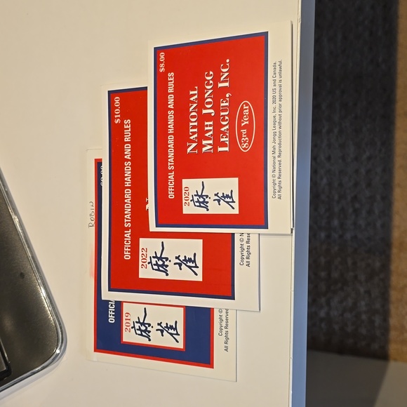 National Mahjongg League | Games | Mahj Cards | Poshmark